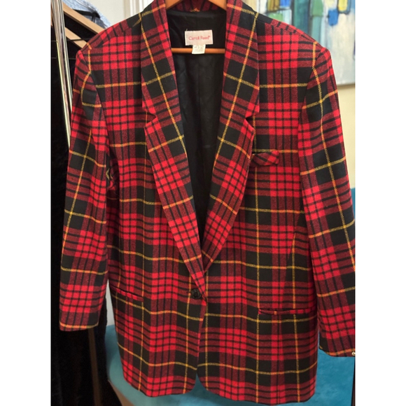 Carroll Reed | Jackets & Coats | Womens Carroll Reed Blazer Xl Red ...